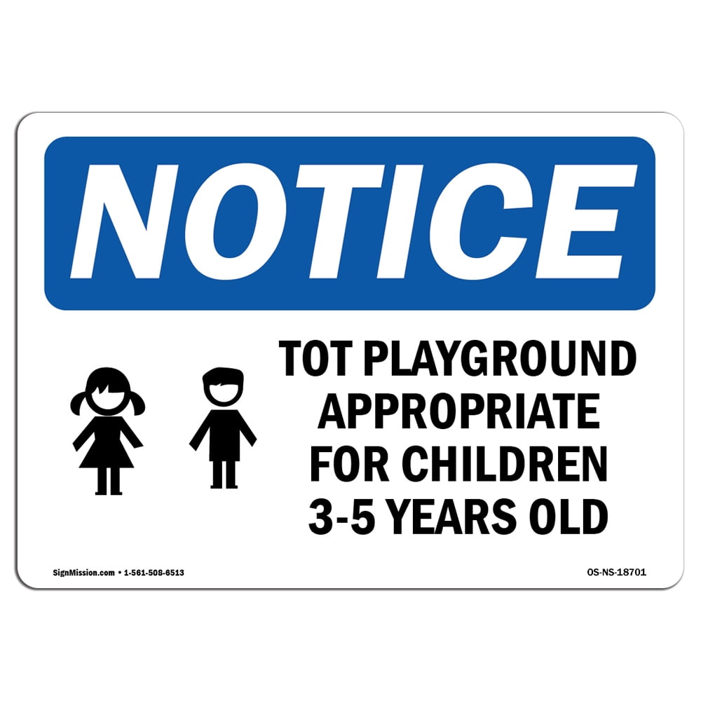 SignMission OS-NS-A-1218-L-18701 12 x 18 in. OSHA Notice Sign - Tot ...