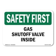 SignMission 12 x 18 in. OSHA Warning Sign - Horn or Light Indicates a ...