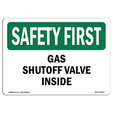 SignMission OSHA Warning Sign - Horn or Light Indicates a Refrigerant ...