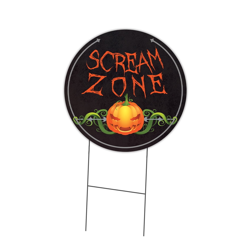 SignMission Corrugated Plastic Sign With Double Sided Image 16 ...