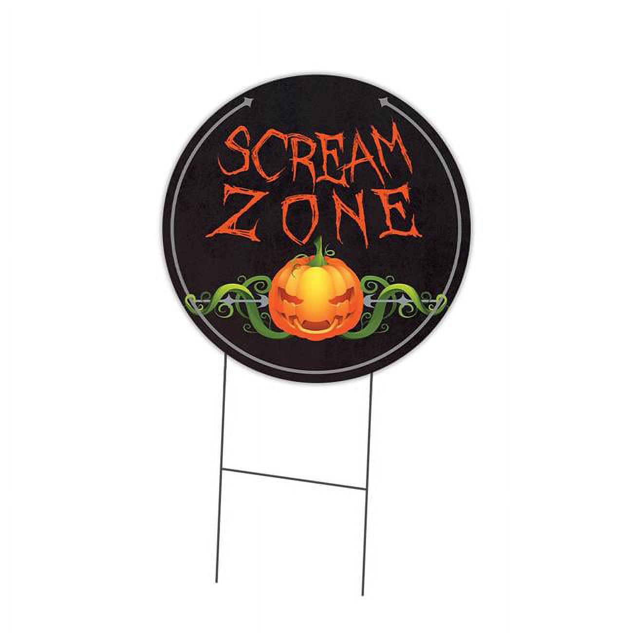 SignMission 16 x 24 in. Corrugated Plastic Sign with Stakes Circular ...