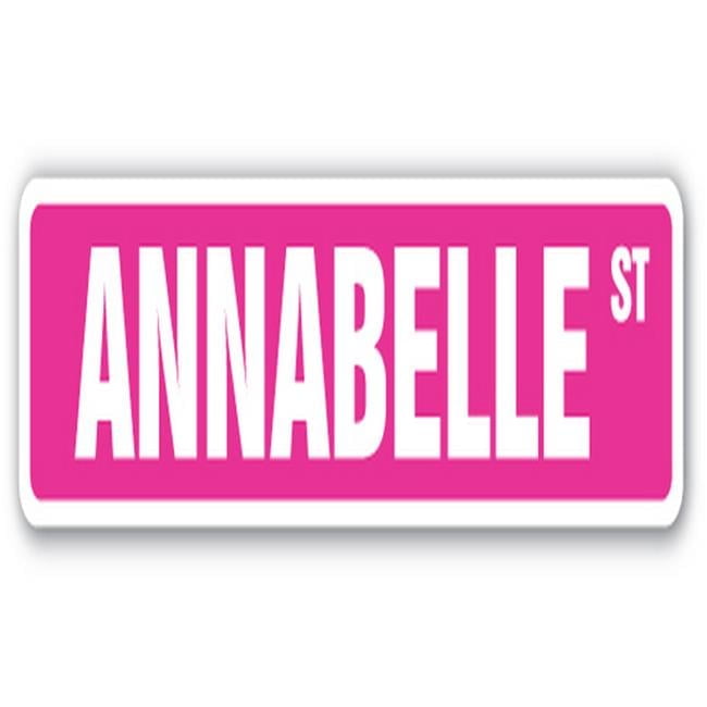SignMission 18 in. Annabelle Street Childrens Name Room Sign - Walmart.com