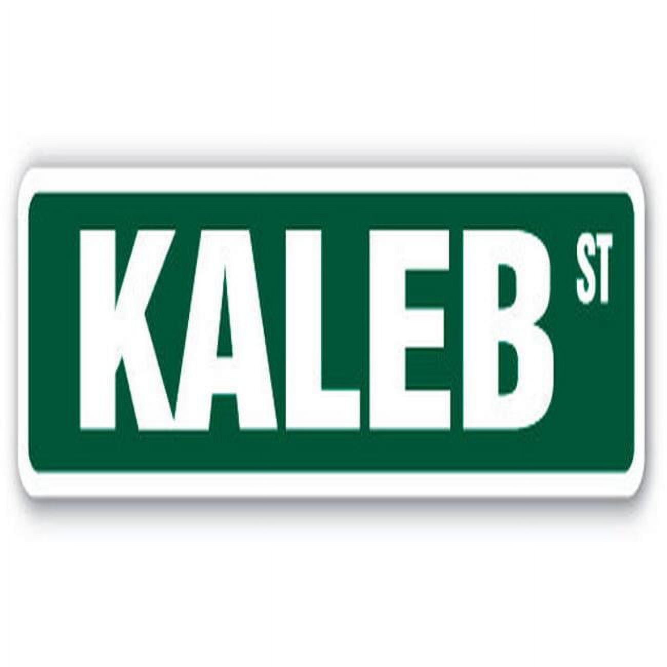 SignMission 18 in. Kaleb Street Childrens Name Room Sign - Walmart.com