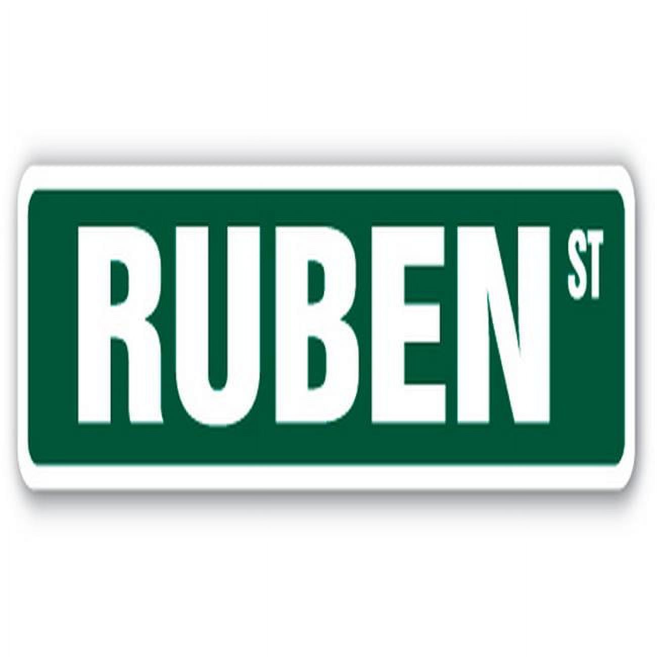 SignMission 18 in. Ruben Street Childrens Name Room Sign - Walmart.com