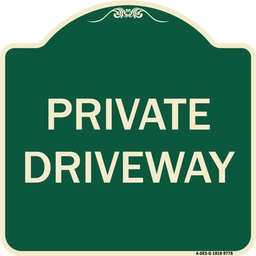 SignMission A-DES-BS-1818-9781 18 x 18 in. Designer Series Sign ...
