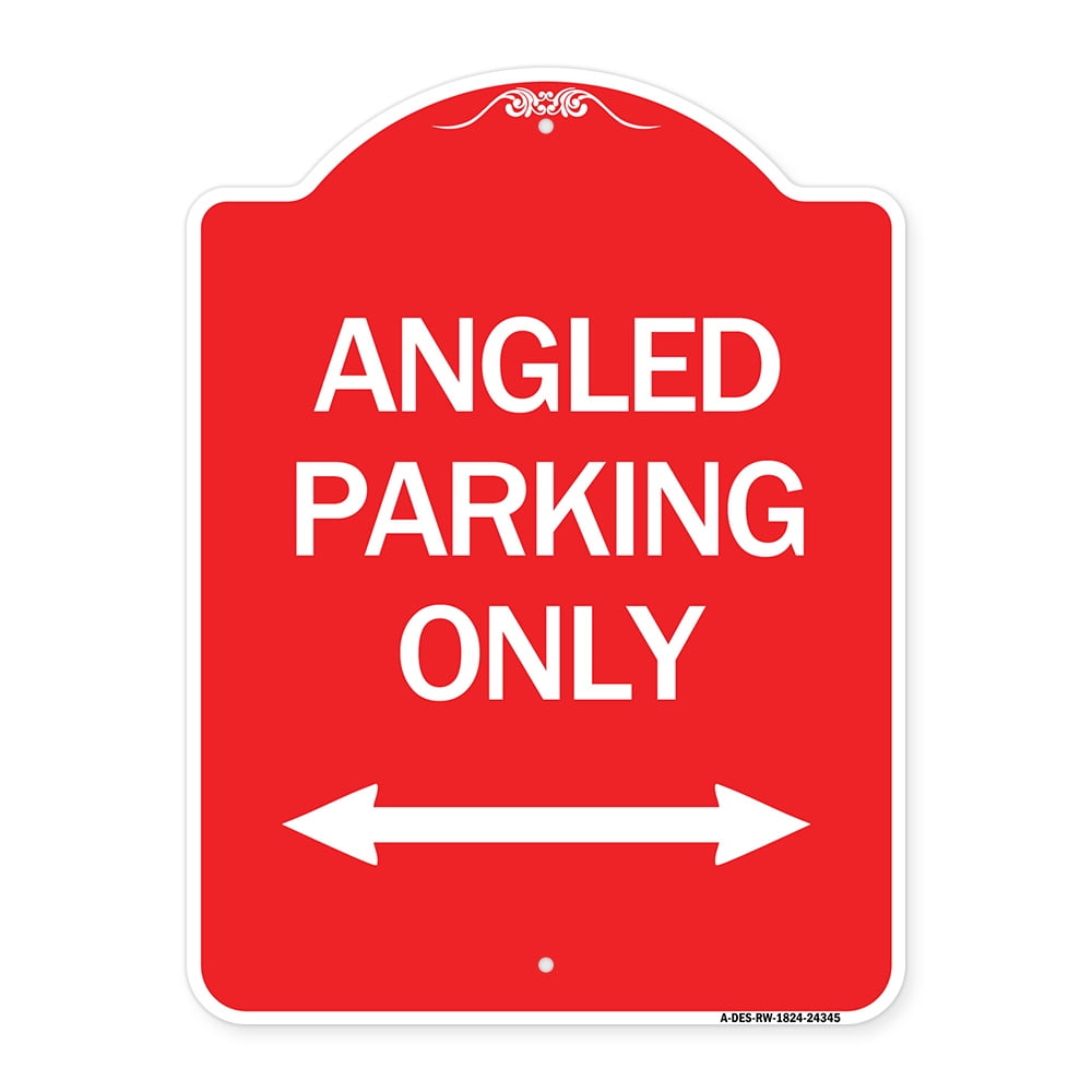 SignMission A-DES-RW-1824-24345 18 x 24 in. Designer Series Sign ...