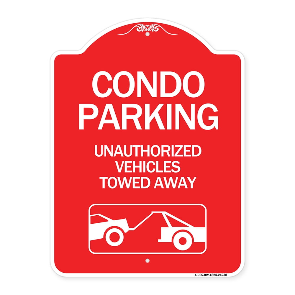 SignMission A-DES-RW-1824-24238 18 x 24 in. Designer Series Sign ...