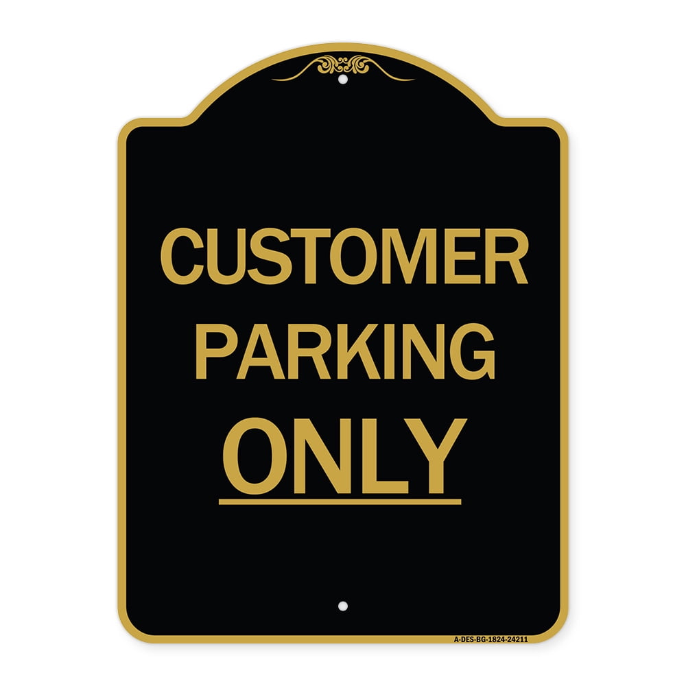 SignMission A-DES-BG-1824-24211 18 x 24 in. Designer Series Sign ...