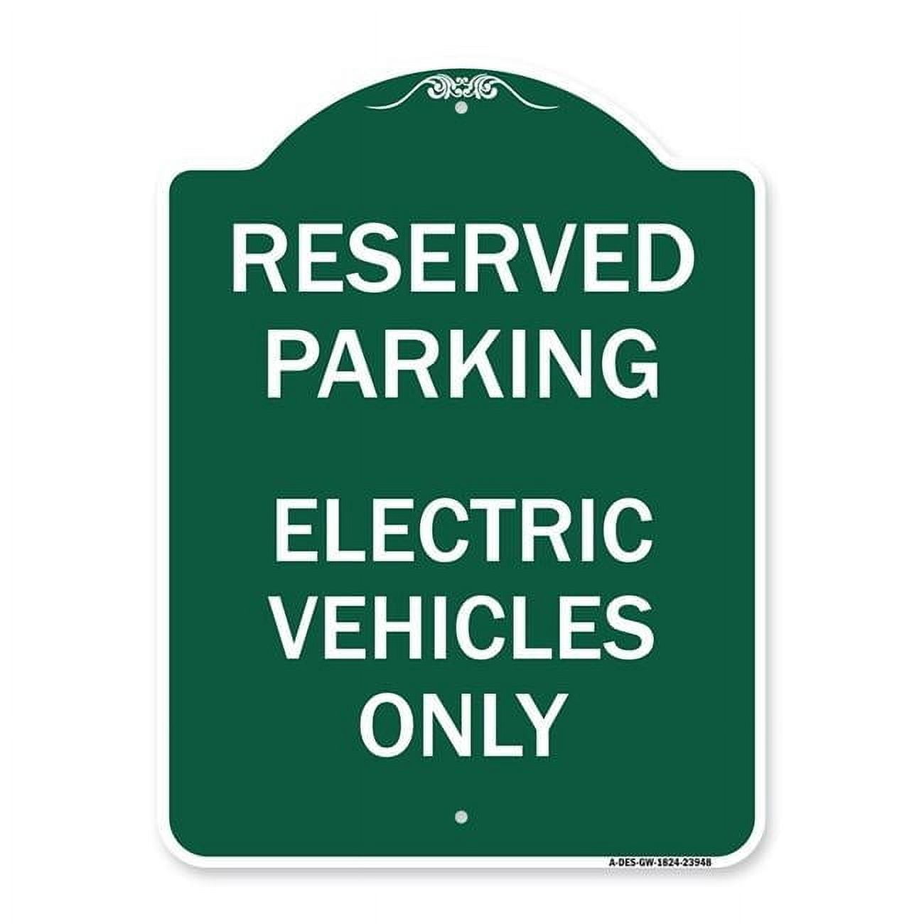 SignMission A-DES-GW-1824-23948 18 x 24 in. Designer Series Sign - For ...