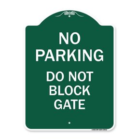 18 x 24 in. Designer Series Sign - Beware of Curb Graphic, Burgundy ...