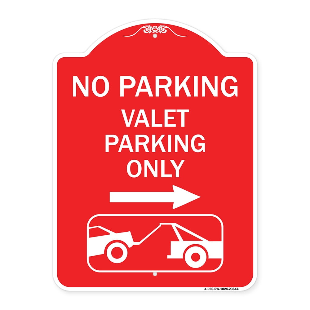 SignMission A-DES-RW-1824-23644 18 x 24 in. Designer Series Sign - No ...