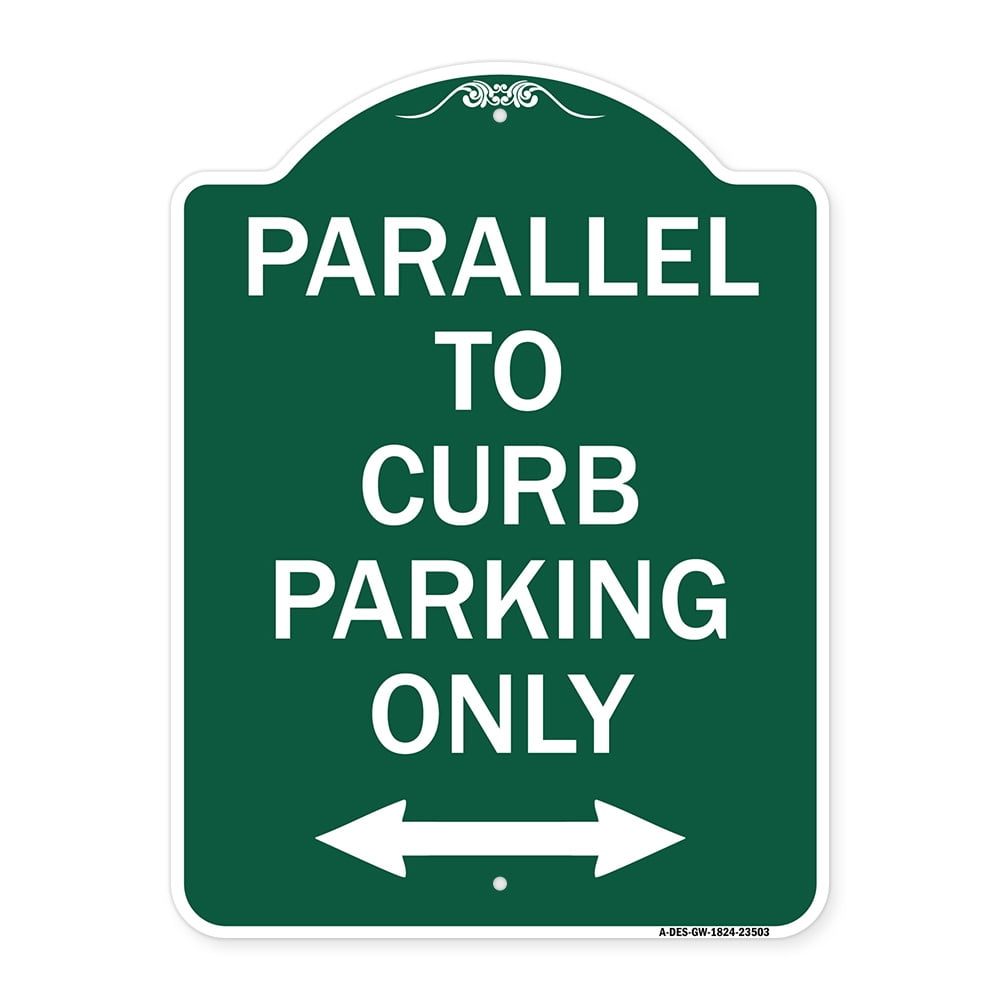 SignMission A-DES-GW-1824-23503 18 x 24 in. Designer Series Sign ...