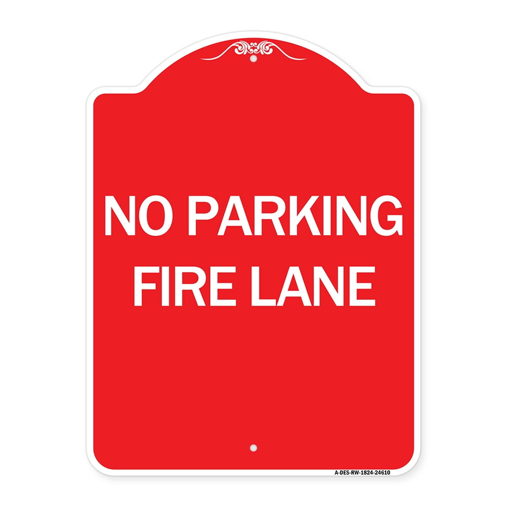 SignMission A-DES-RW-1824-24610 18 x 24 in. Designer Series Sign ...