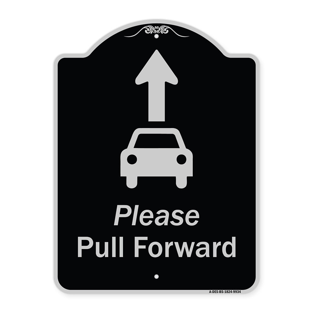 SignMission A-DES-BS-1824-9934 18 x 24 in. Designer Series Sign ...
