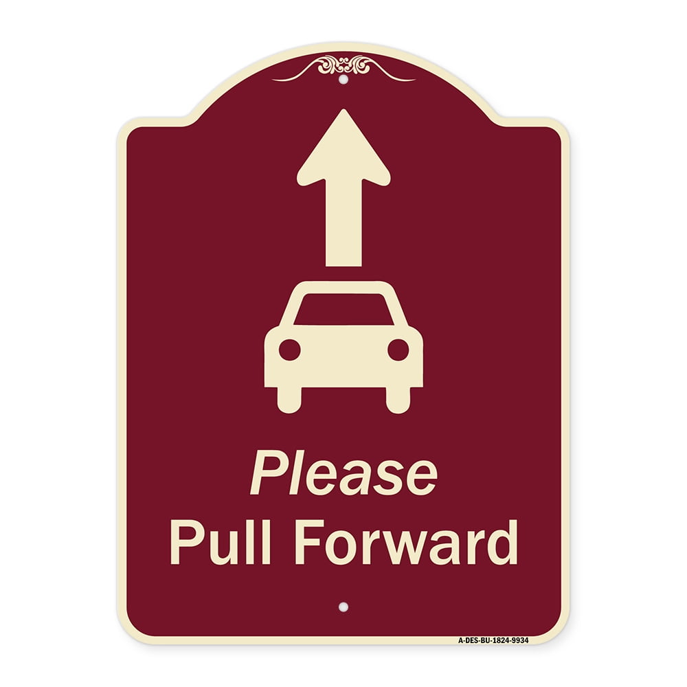 SignMission A-DES-BU-1824-9934 18 x 24 in. Designer Series Sign ...