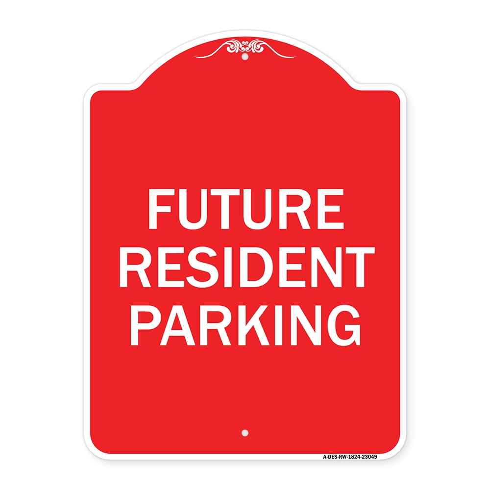 SignMission A-DES-RW-1824-23049 18 x 24 in. Designer Series Sign ...
