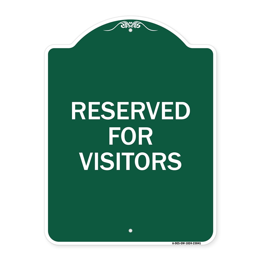 SignMission A-DES-GW-1824-23041 18 x 24 in. Designer Series Sign ...