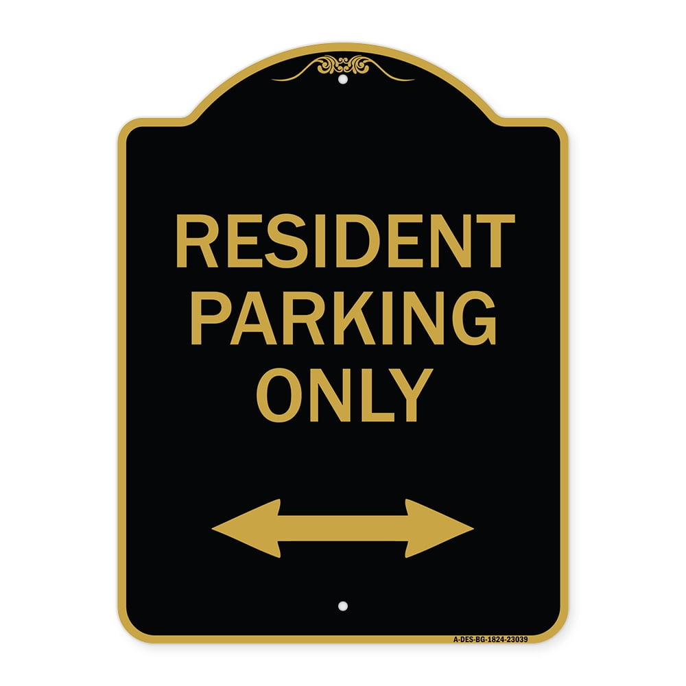 SignMission A-DES-BG-1824-23039 18 x 24 in. Designer Series Sign ...