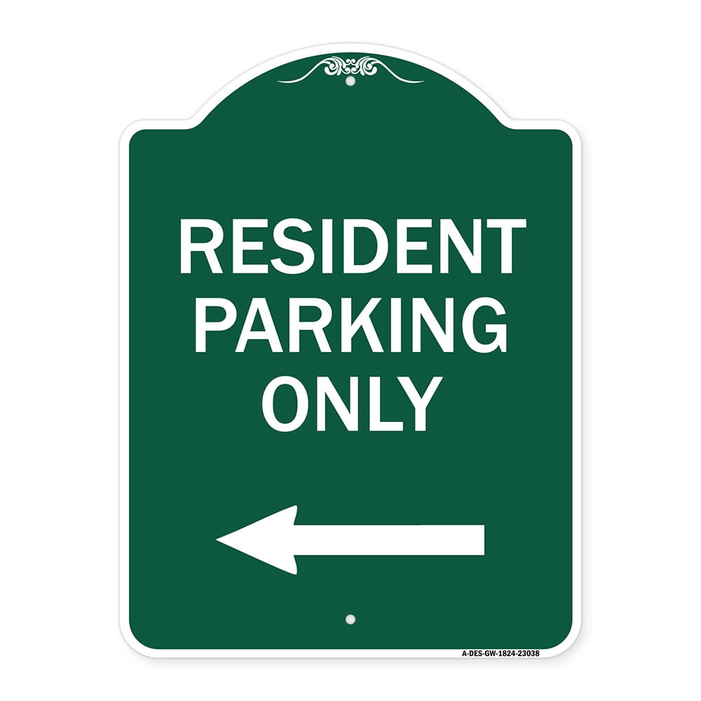 SignMission A-DES-GW-1824-23038 18 x 24 in. Designer Series Sign ...