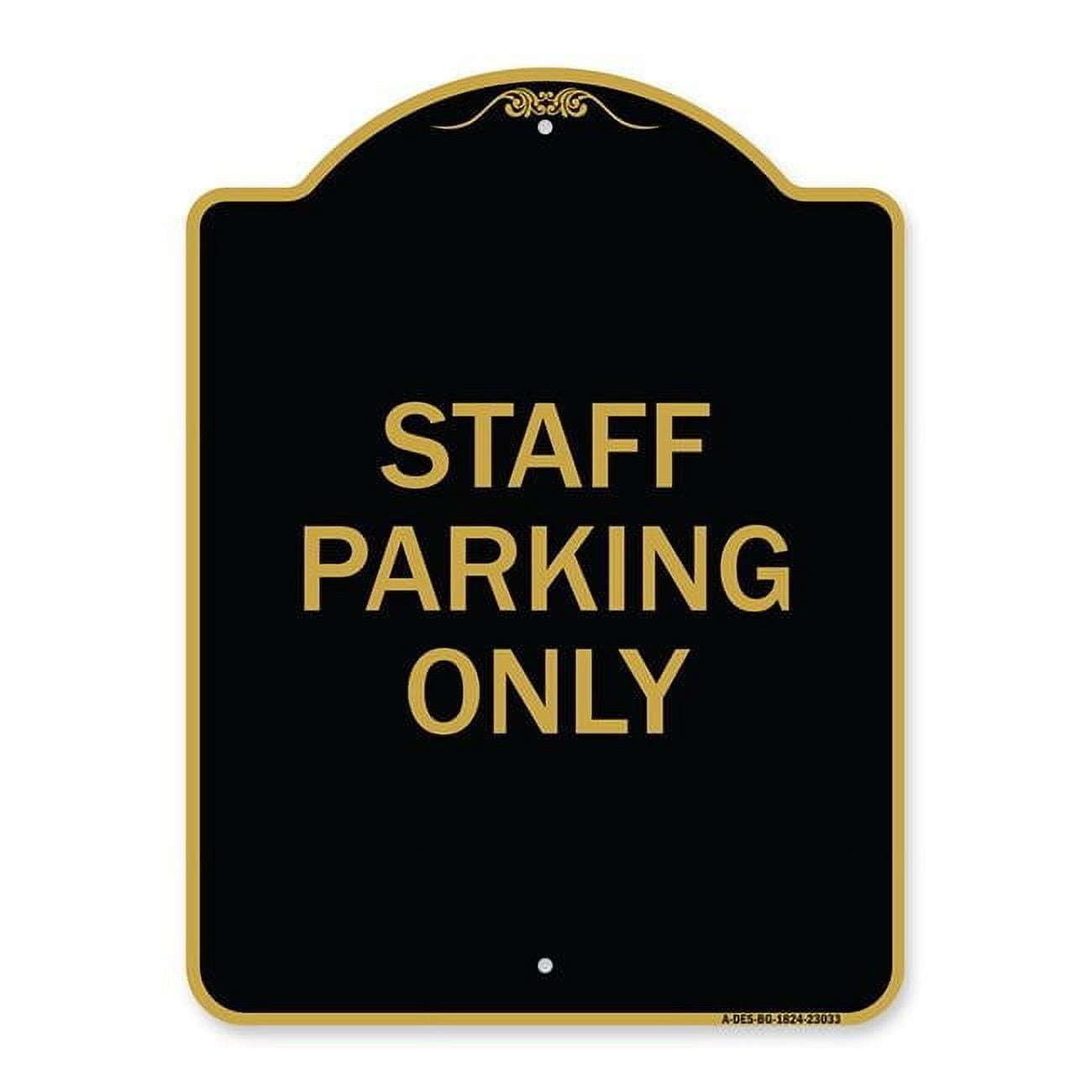 SignMission 18 x 24 in. Designer Series Sign - Reserved Parking Sign ...