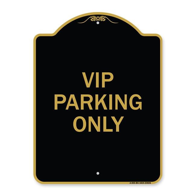 SignMission 18 x 24 in. Designer Series Sign - Reserved Parking Sign ...