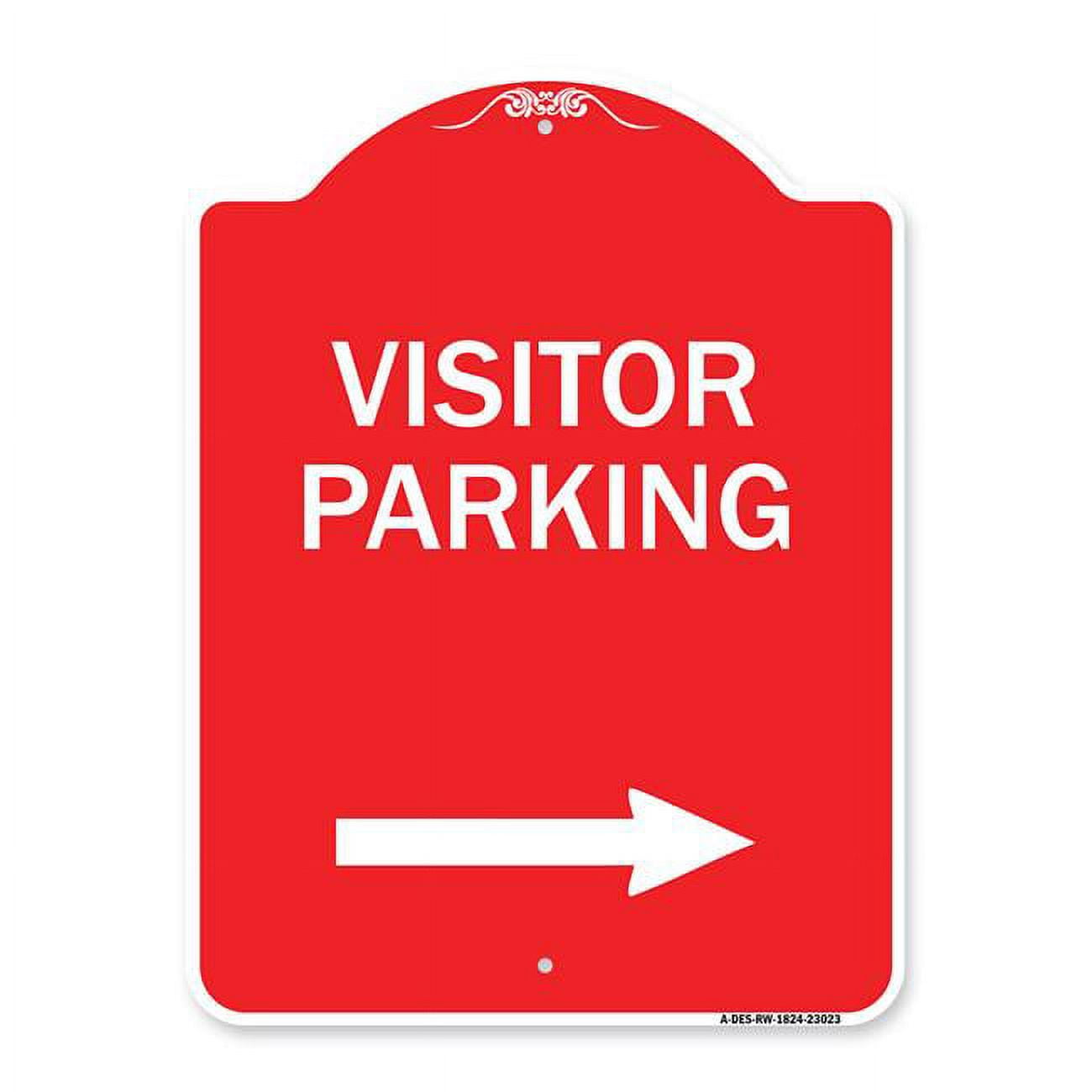 SignMission 18 x 24 in. Designer Series Sign - Reserved Parking Sign ...
