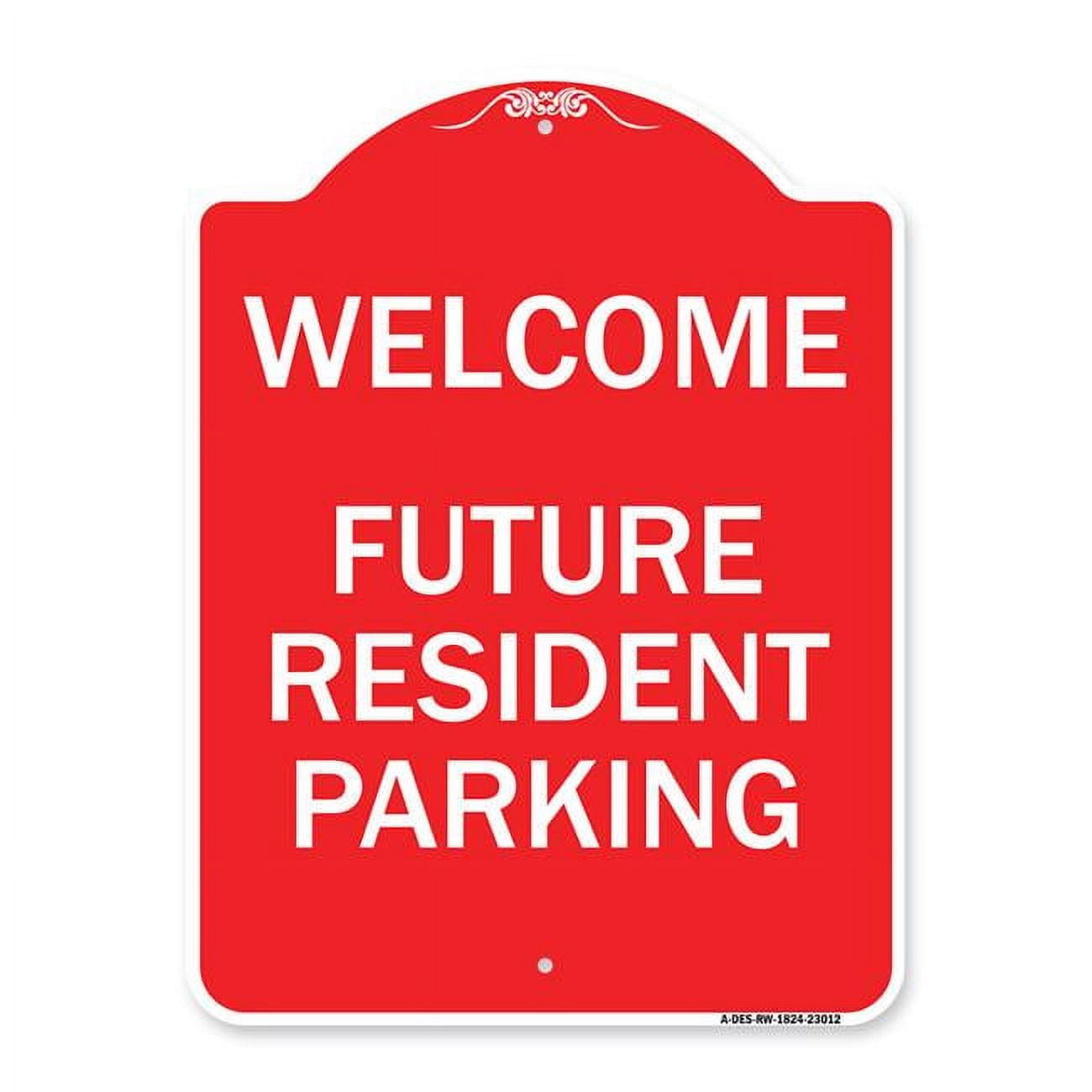 SignMission 18 x 24 in. Designer Series Sign - Reserved Parking Sign ...