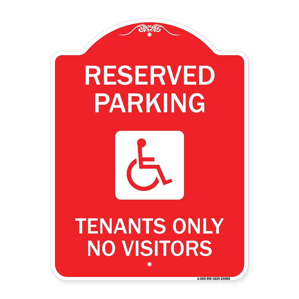 SignMission A-DES-RW-1824-23005 18 x 24 in. Designer Series Sign ...