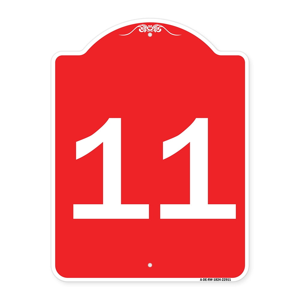 SignMission A-DES-RW-1824-22911 18 x 24 in. Designer Series Sign - Sign ...