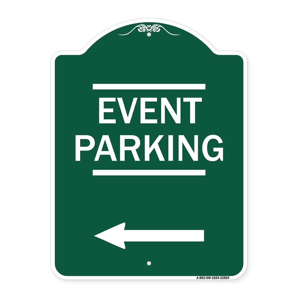 SignMission A-DES-GW-1824-22824 18 x 24 in. Designer Series Sign ...