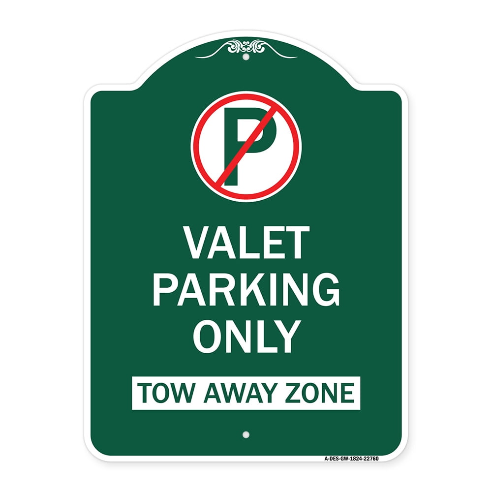 SignMission A-DES-GW-1824-22760 18 x 24 in. Designer Series Sign ...