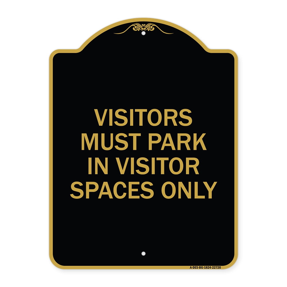 SignMission A-DES-BG-1824-22720 18 x 24 in. Designer Series Sign ...