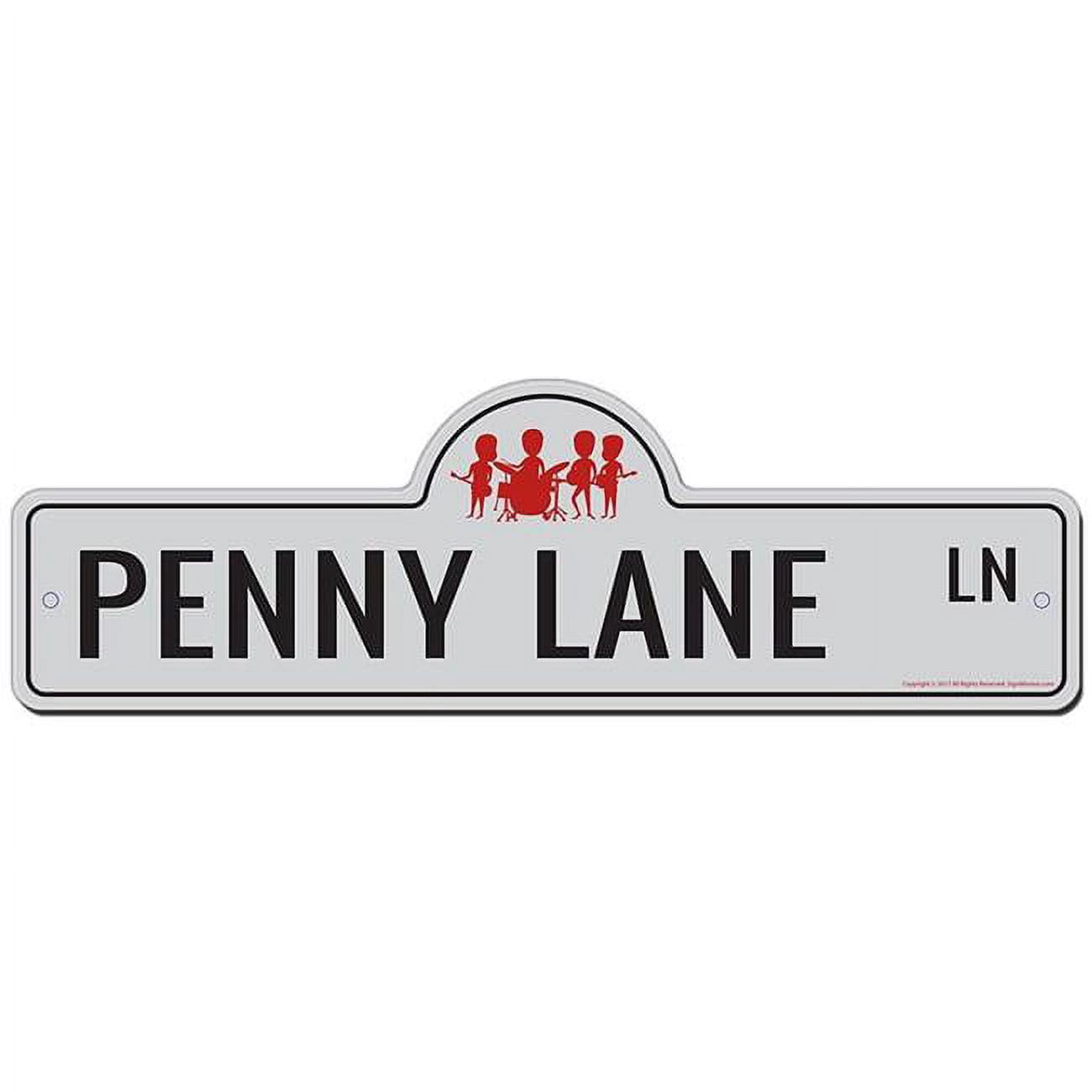 SignMission 20 x 7 in. Penny Lane Street Sign - Walmart.com