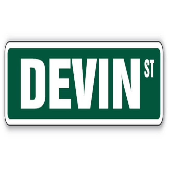 SignMission 24 in. Devin Street Childrens Name Room Sign - Walmart.com