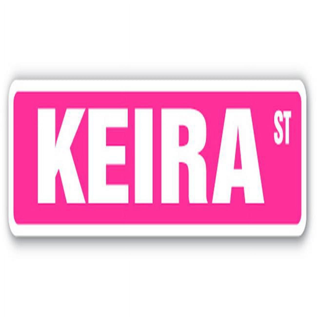 SignMission 24 in. Keira Street Childrens Name Room Sign - Walmart.com