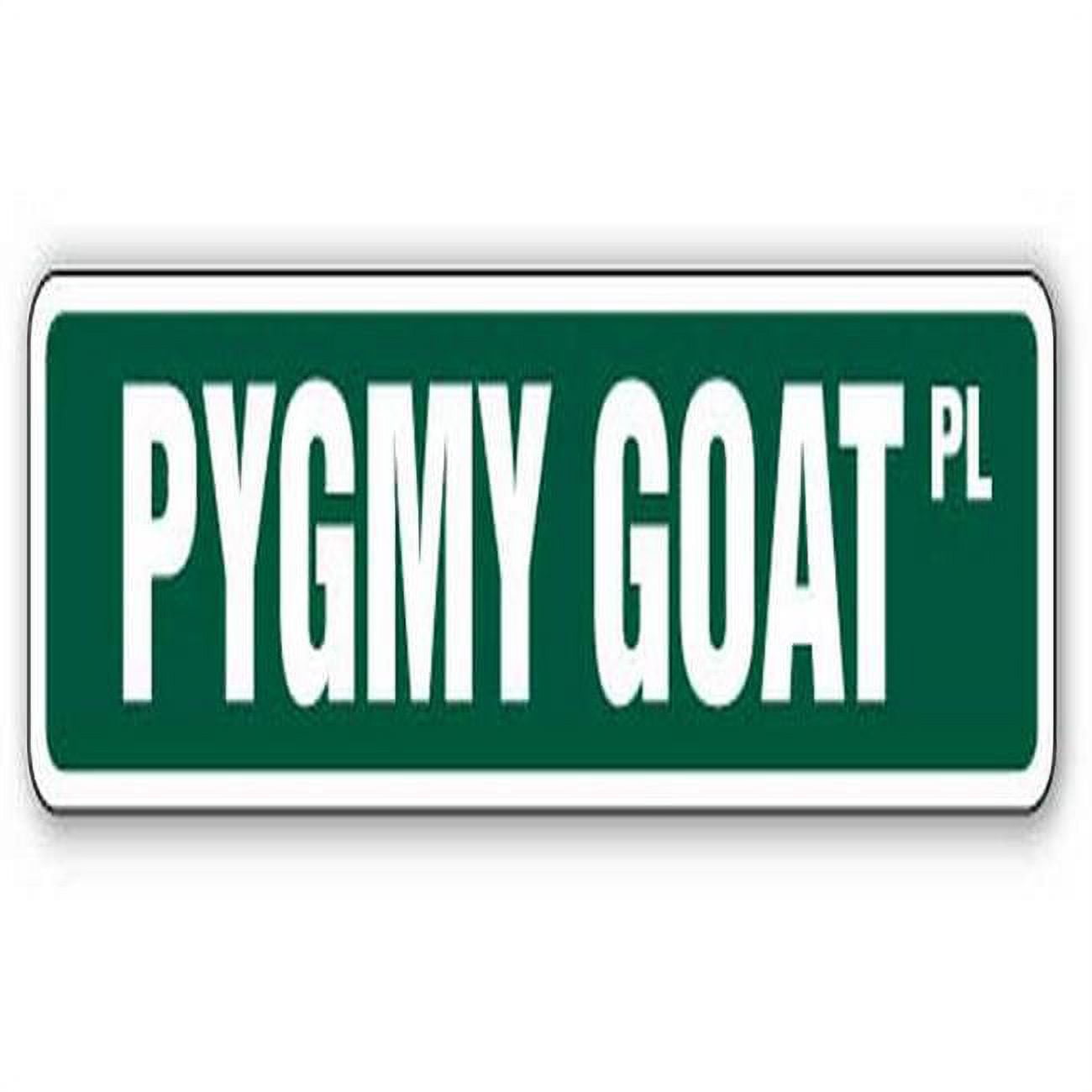 SignMission 24 in. Pygmy Goat Aluminum Street Sign - Goats Breed Pet ...