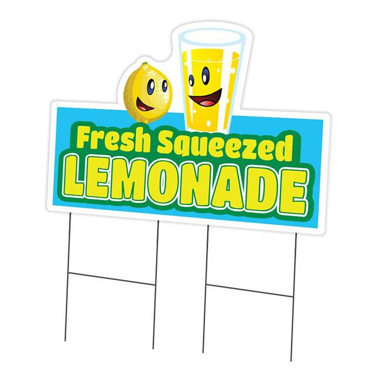 SignMission 24 x 36 in. Yard Sign & Stake - Lemonade - Walmart.com