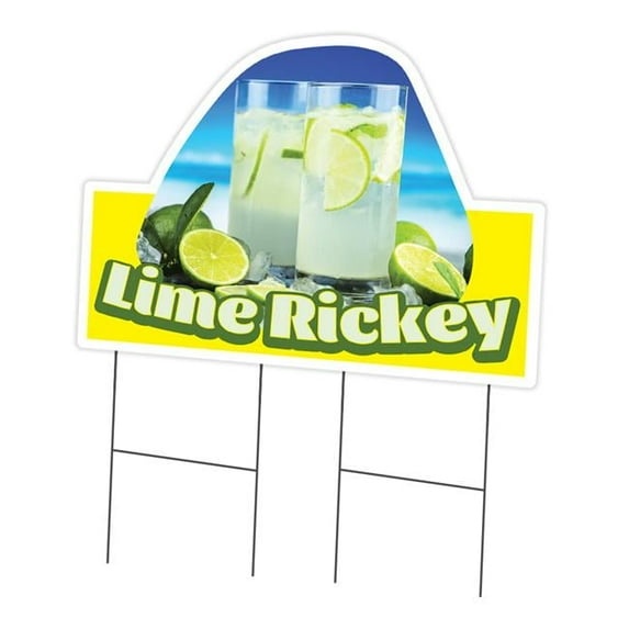 SignMission 24 x 36 in. Yard Sign & Stake - Lime Rickey - Walmart.com