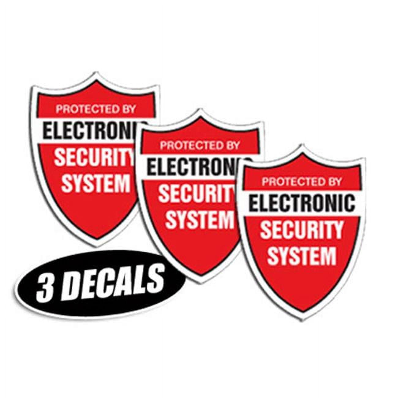 SignMission 3 x 4 in. Security System Video Warning CCTV Camera Alarm ...