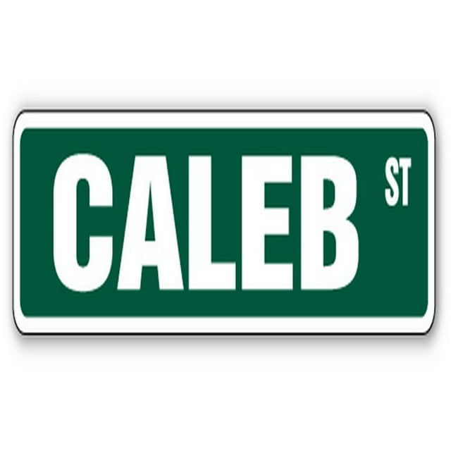 SignMission 30 in. Caleb Street Childrens Name Room Sign - Walmart.com