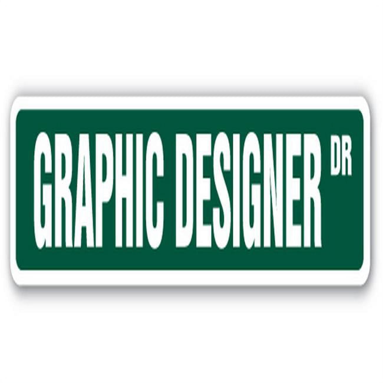 SignMission 36 in. Graphic Designer Street Sign - Web Design Artist ...