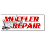 Muffler Sticker