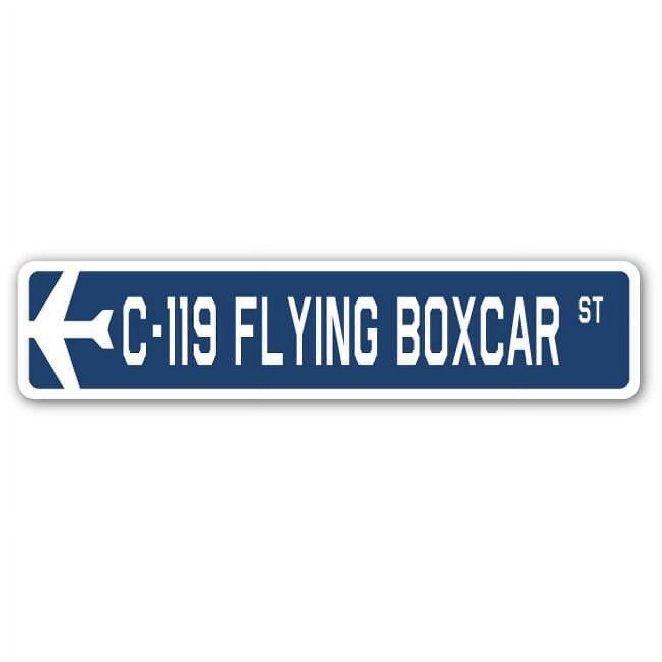 C-119 Flying Boxcar Street Sign Air Force Aircraft Military | Indoor ...