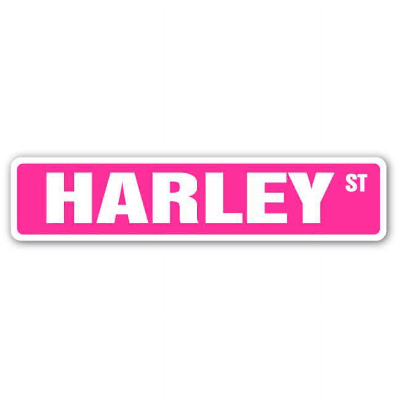 SignMission 4 x 18 in. Harley Street Sign - Walmart.com
