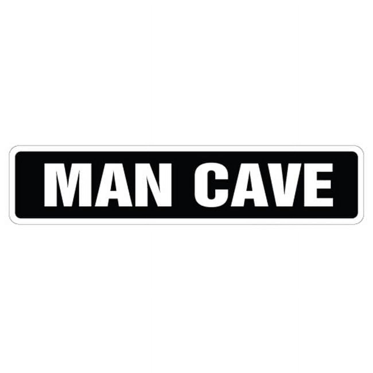 SignMission 4 x 18 in. Man Cave Street Sign - Walmart.com