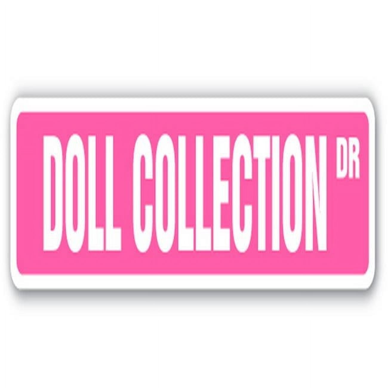SignMission 4 x 18 in. Street Sign - Doll Collection - Barbie Antique ...