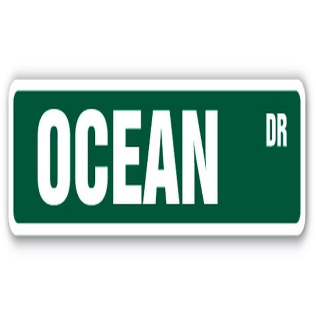 OCEAN DRIVE Street Sign Florida California Hawaii Texas vacation ...
