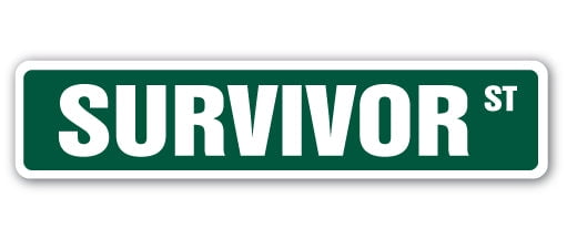 SignMission 4 x 18 in. Survivor Street Sign - Decal TV Show Contestant ...