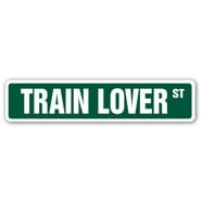 SignMission SS-Train Station 4 x 18 in. Train Station Street Sign ...