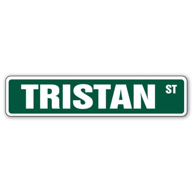 SignMission 4 x 18 in. Tristan Street Sign - Walmart.com